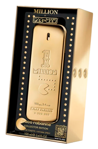 Paco Rabanne 1 Million Pac Man Collector Edition туалетная вода для мужчин 100 мл - лимитированное издание