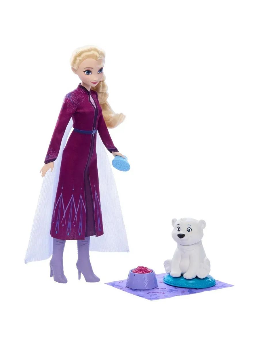 Кукла Эльза с медвежонком, Холодное сердце Frozen JFG16