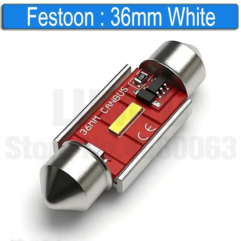 Светодиодная лампа Festoon 36mm White Canbus