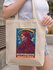 Сумка шоппер PRINTSHOT, фактура рельефная, бежевый