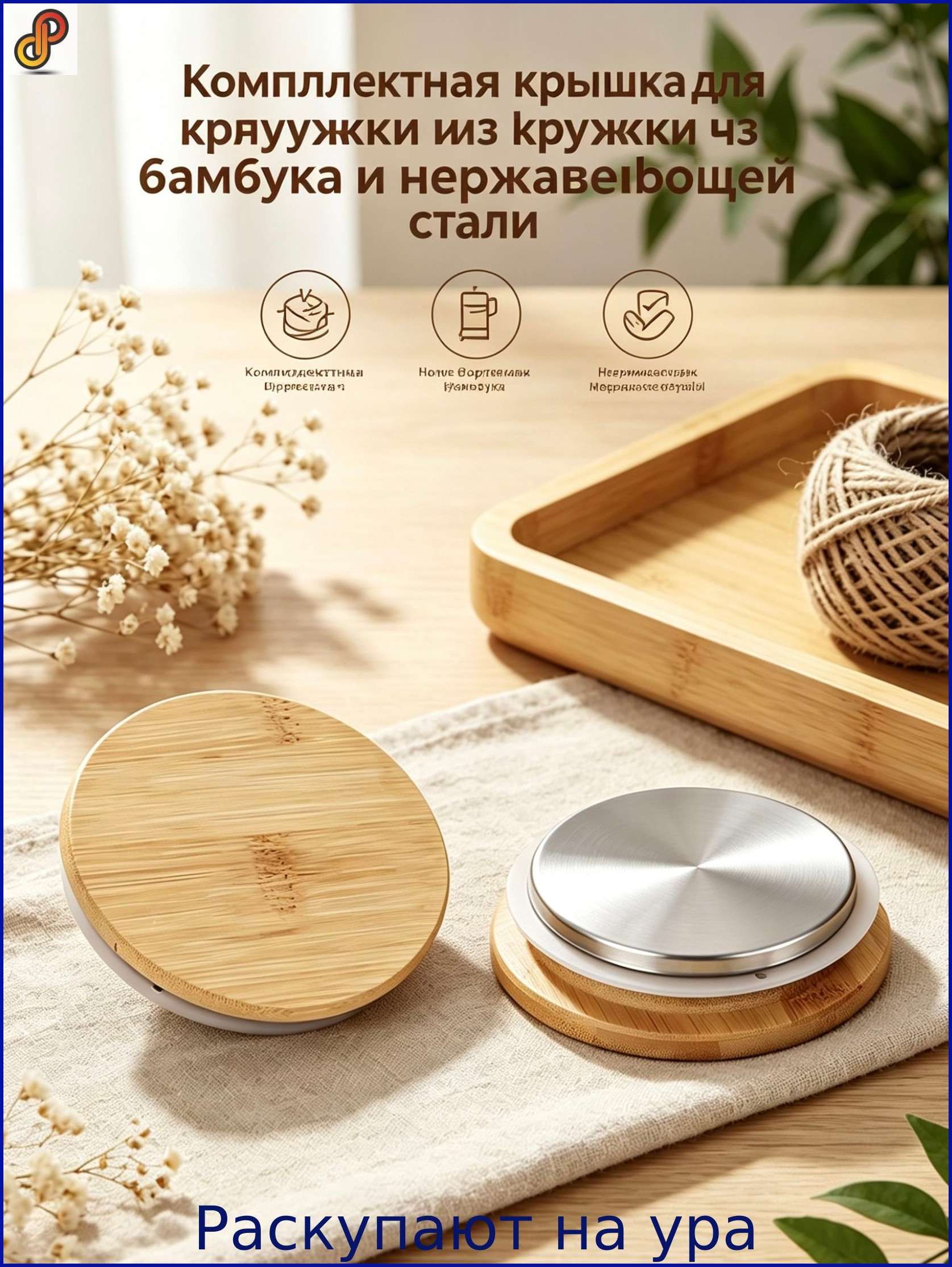 Крышка 8.5 см 1 шт