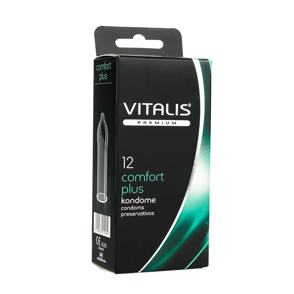 Презервативы VITALIS Premium comfort plus анатомической формы 12 шт