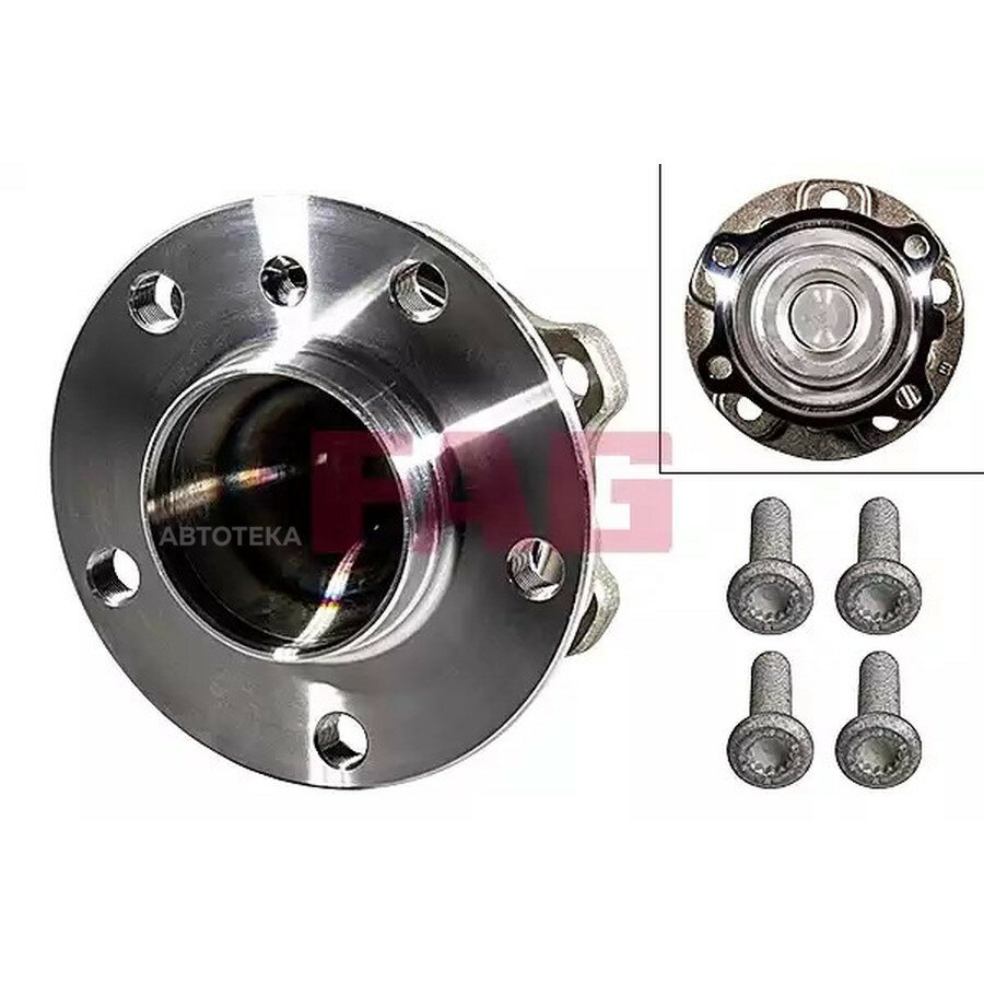 Подшипник ступичный (комплект) FAG 713649600 BMW 5 F10, F18, GT F07,7 F01, F02, F03, F04, X3 F25 09- F RWD