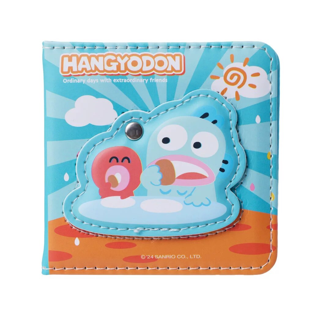 Ежедневник MINISO Sanrio Hanton's Daily B6 Mini с магнитной застежкой особой формы, блокнот из ПУ с клеевым креплением