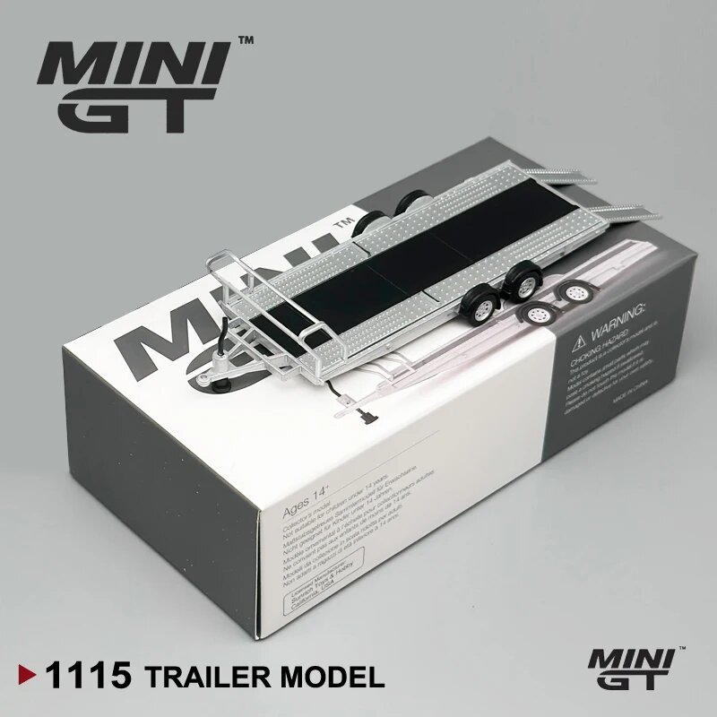 TSM MODEL Миниатюрный автомобиль Porsche 911 Dakar 1:64 1115-Trailer model