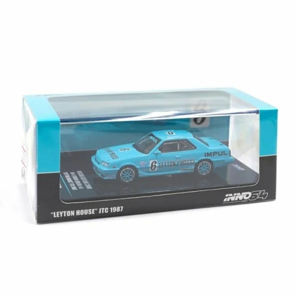 Модель автомобиля Nissan Skyline 2000 Turbo RS-X HR31 в масштабе 1:64, литой металлический корпус, коллекционная машинка