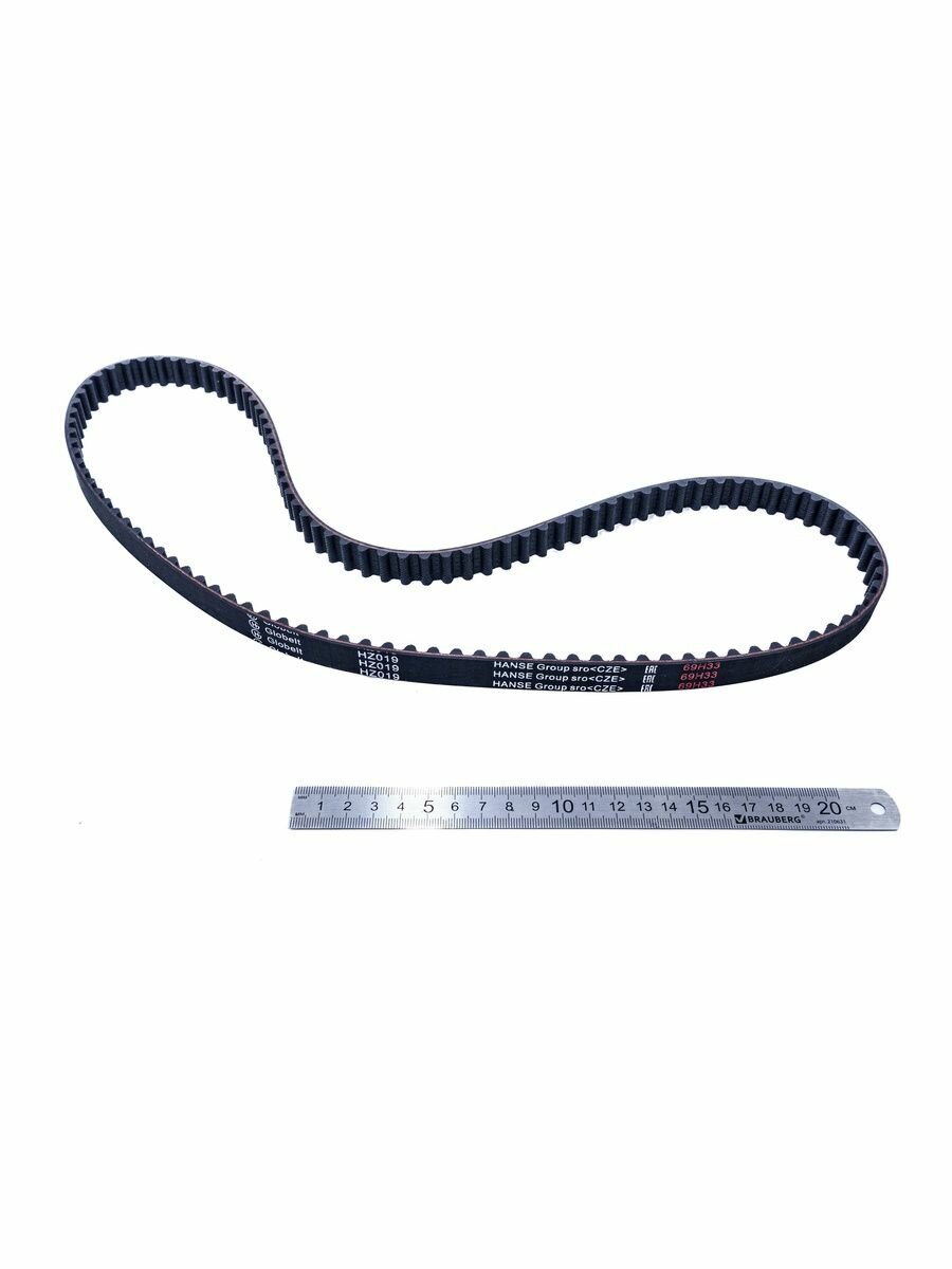 Ремень ГРМ для а/м ВАЗ 2190 Гранта 113 зуб 8V113X17 / Globelt — фото 1