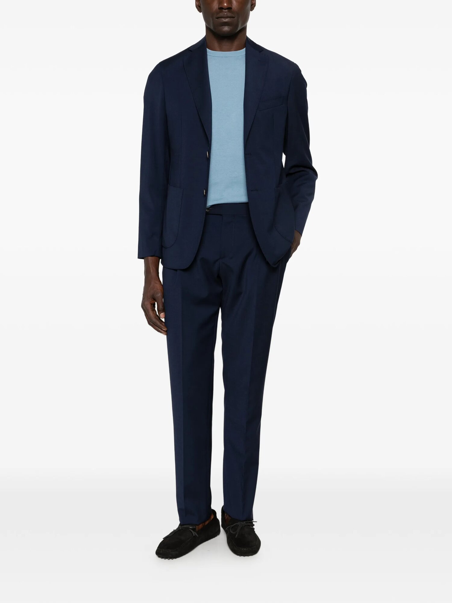 Комбинезон vela shop Single-breasted patch-pocket suit, размер 46 — фото 1