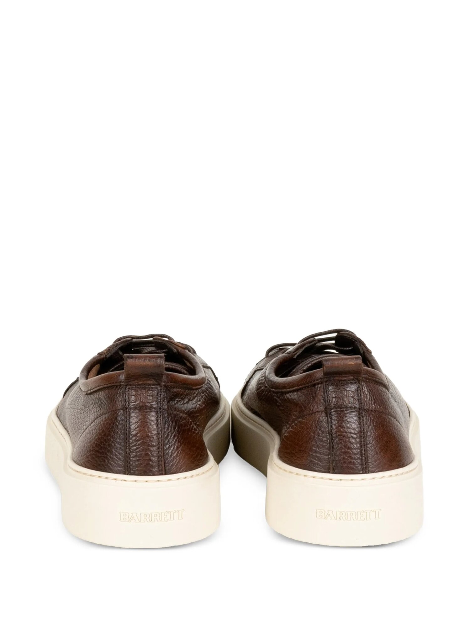 Кроссовки Neil Barrett Grainy-leather sneakers, размер 43,5, коричневый — фото 1