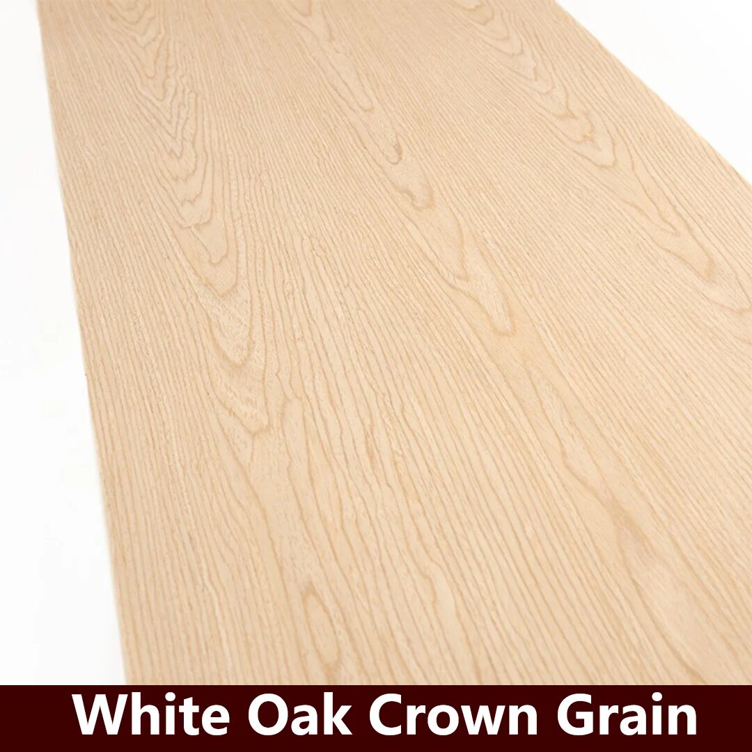 Шпон белого дуба Crown Grain 58x250 см