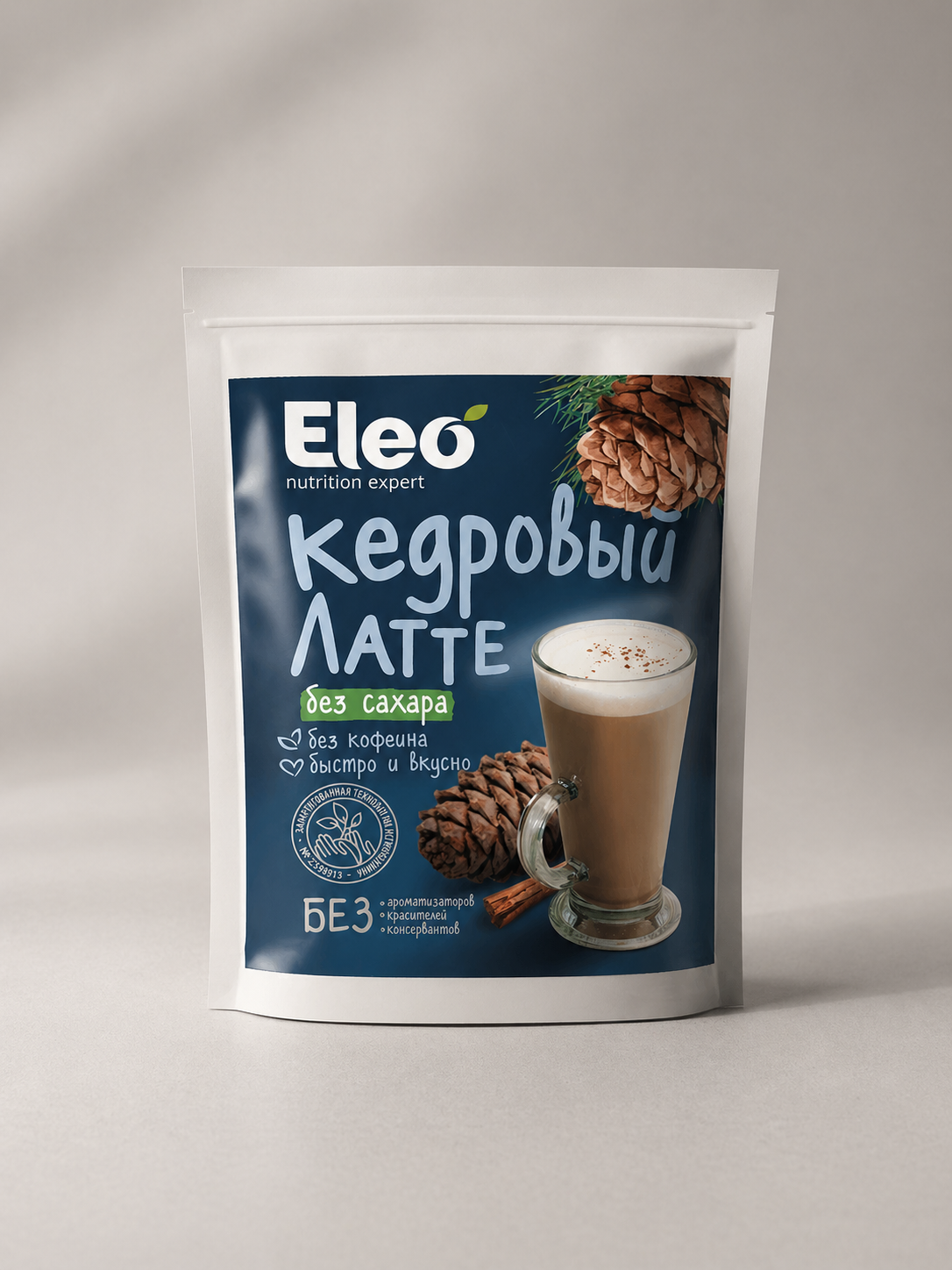 Напиток Кедровый облепиховый Eleo на основе кедрового ореха, 150 г