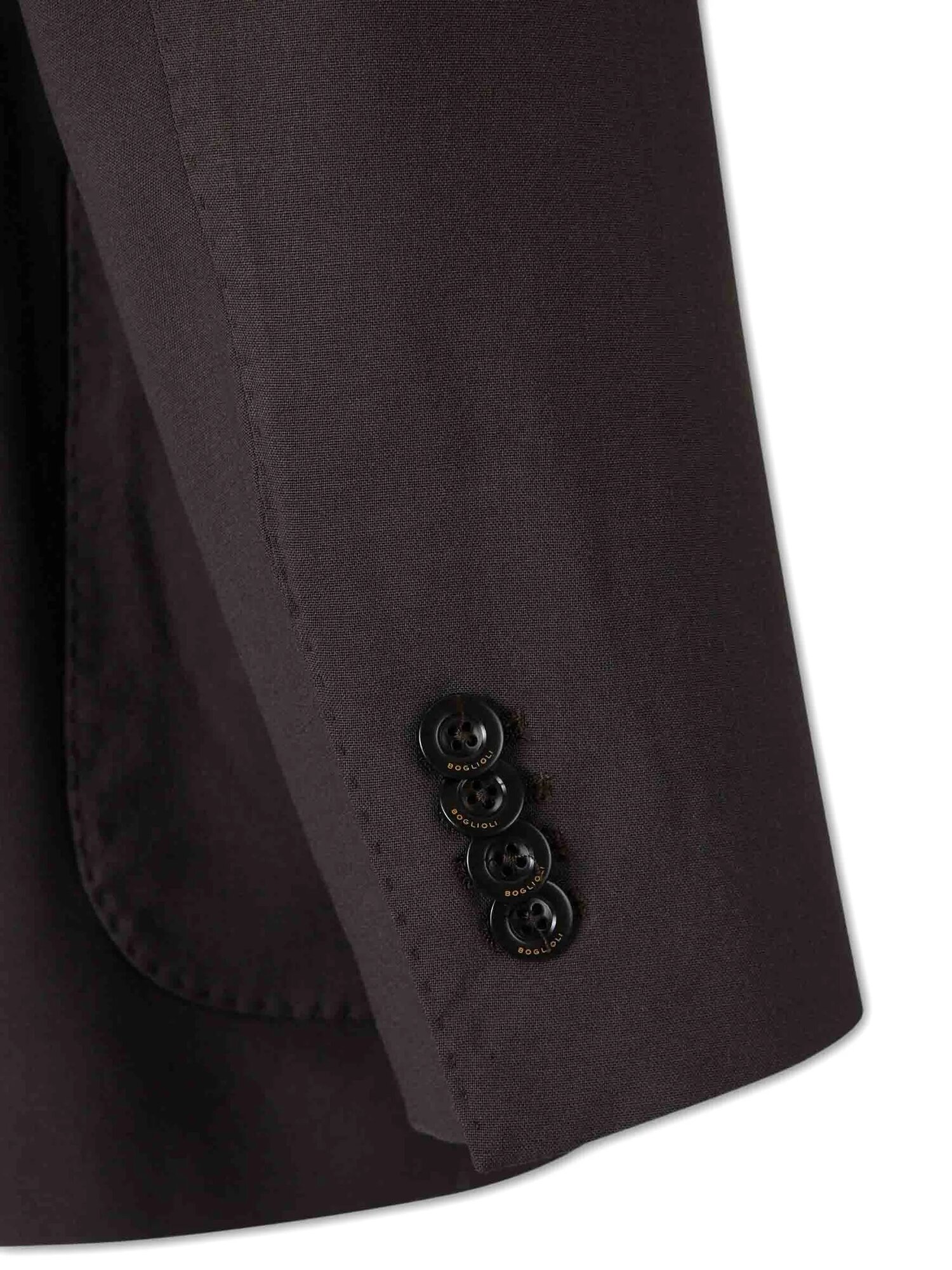 Куртка Boglioli Single-breasted notch-lapel jacket, размер 52, brown — фото 1