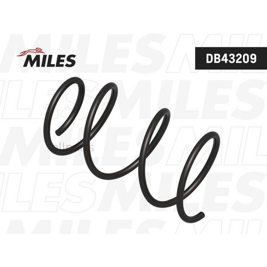 MILES DB43209 Пружина подвески TOYOTA передняя