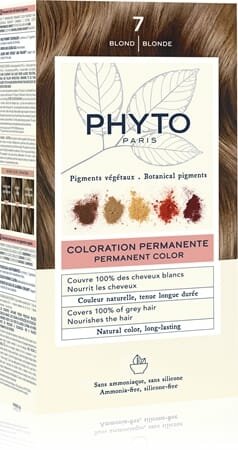 Краска для волос Phyto Color, оттенок 7 Blonde, 1 шт