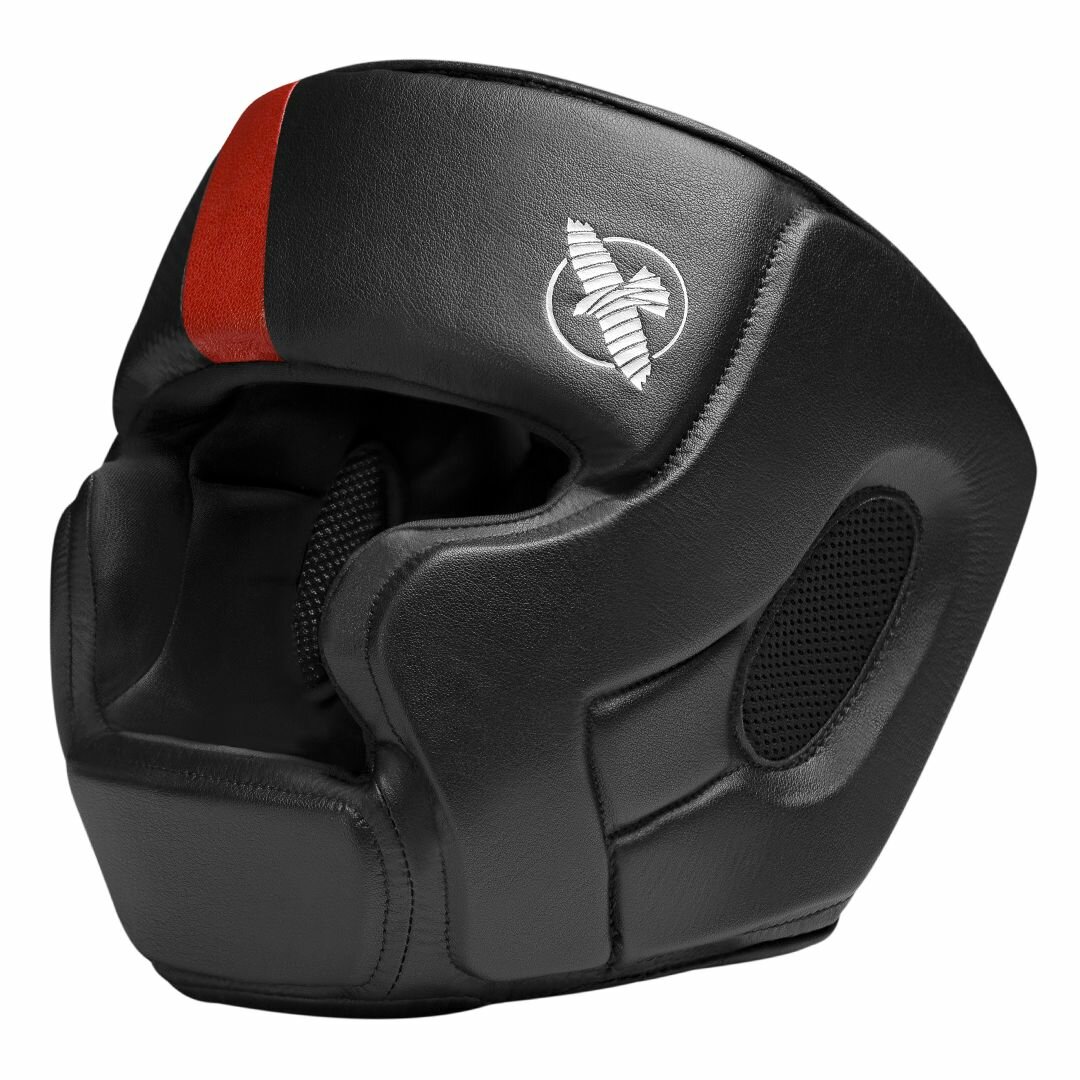 Шлем боксерский HAYABUSA T3 MMA Headgear, размер L, черно-красный