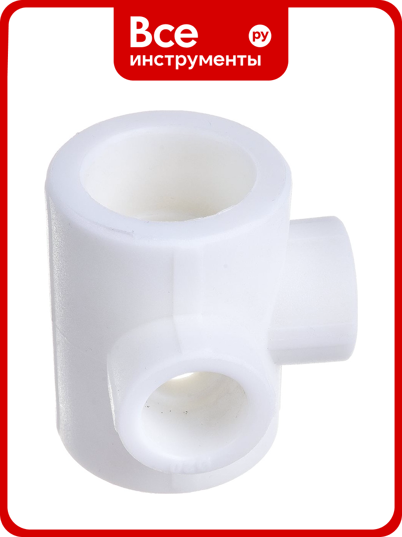 Крестовина VALFEX PP-R белая, 2-плоскостная, 32х20 мм 10118232 127-8212