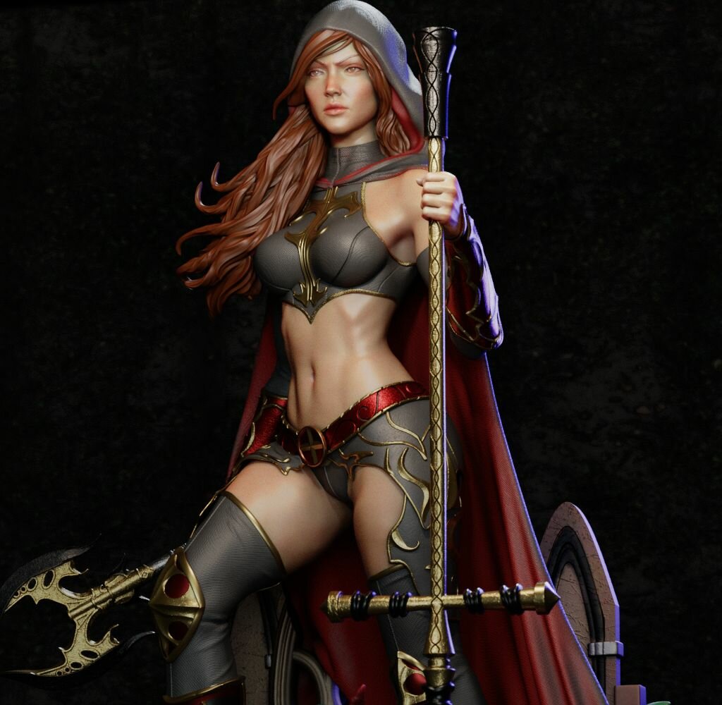 Сборная модель Magdalena (The Magdalena), 300мм (без базы), 1/6 для покраски