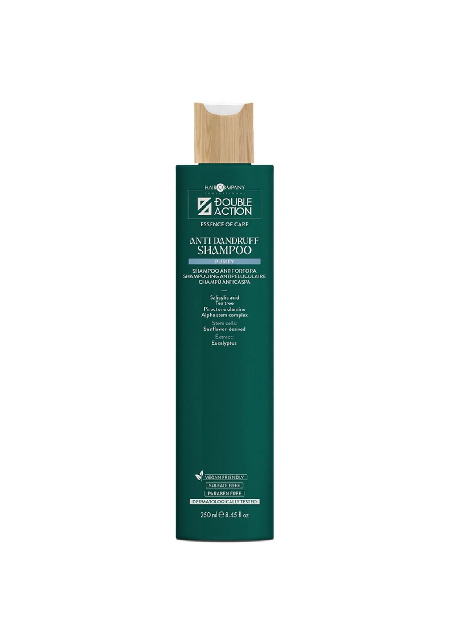 Шампунь против перхоти "ANTI DANDRUFF SHAMPOO" DOUBLE ACTION, 250 мл
