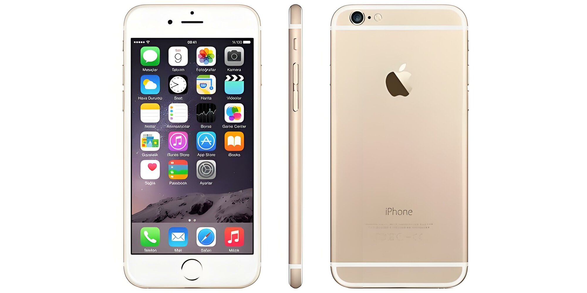 Восстановленный смартфон Apple iPhone 6 Plus 128GB, 1 ГБ ОЗУ, 4G LTE, цвет Gold
