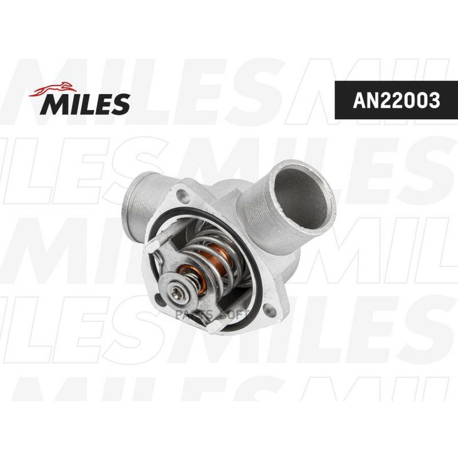 AN22003 MILES Термостат 85°С LADA 2110-12 1.5, Samara 2108-2115 1.3-1.6, Priora 1.6 MILES AN22003 | цена за 1 шт