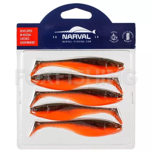 Силиконовая приманка Narval Commander Shad 10cm #061 5шт.