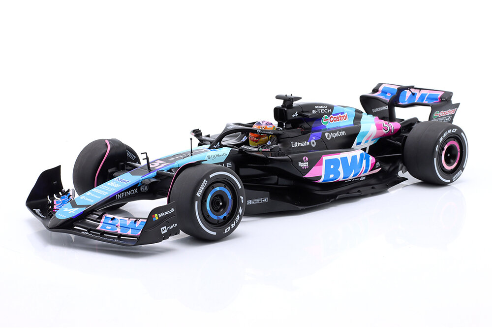 Модель коллекционная SOLIDO Alpine A524 gp miami 2024 esteban ocon / альпин гран-при маями эстебан окон