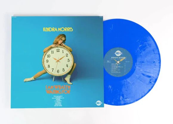 Kendra Morris - I Am What I'm Waiting For (Blue White Swirl Vinyl) - новая виниловая пластинка