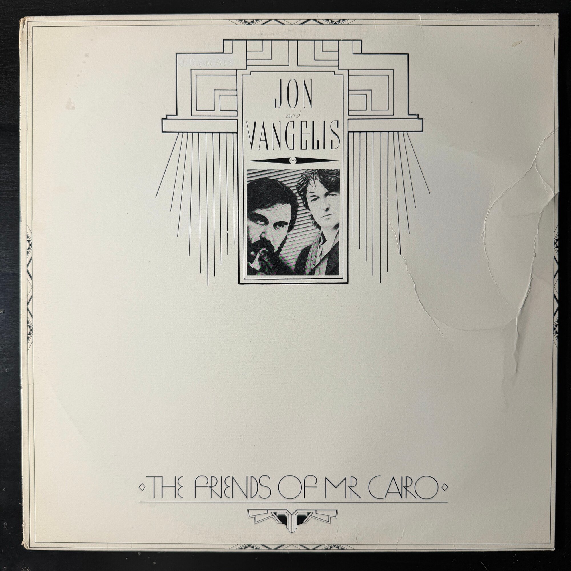 Виниловая пластинка Jon And Vangelis The Friends Of Mr Cairo LP