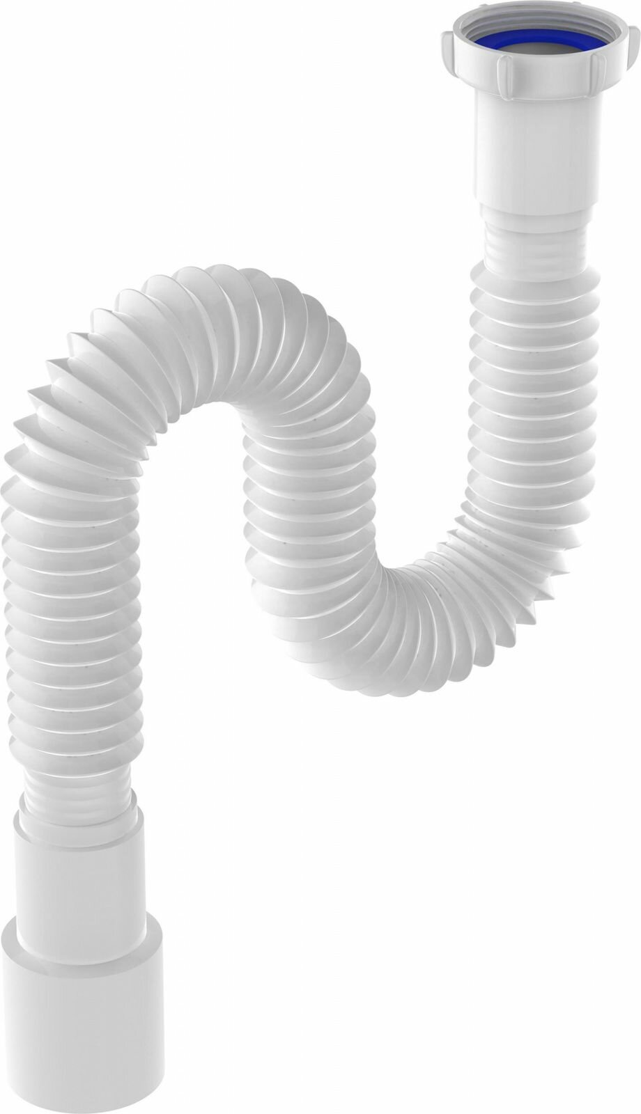 Aquant Гибкая труба 1 1/2" х40/50 (гофротруба, гофра) удлиненная 435-1275мм (T113-65-MR)