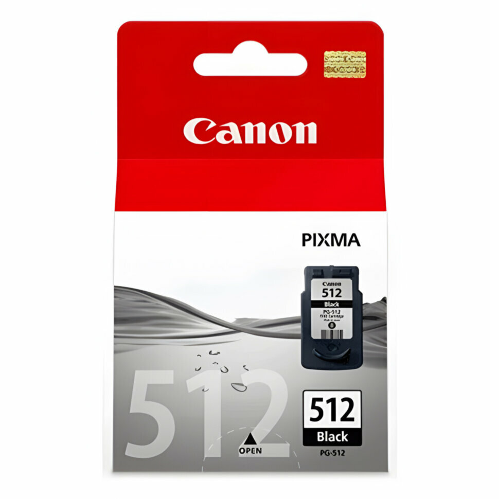 Картридж струйный CANON (PG-512) Pixma MP240, черный, оригинальный, 2969B007, 360567