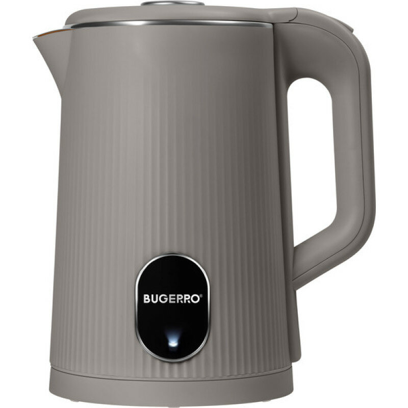Чайник Bugerro BG-5613 1,8л 1650 Вт, Двойные стенки: пластик/нерж