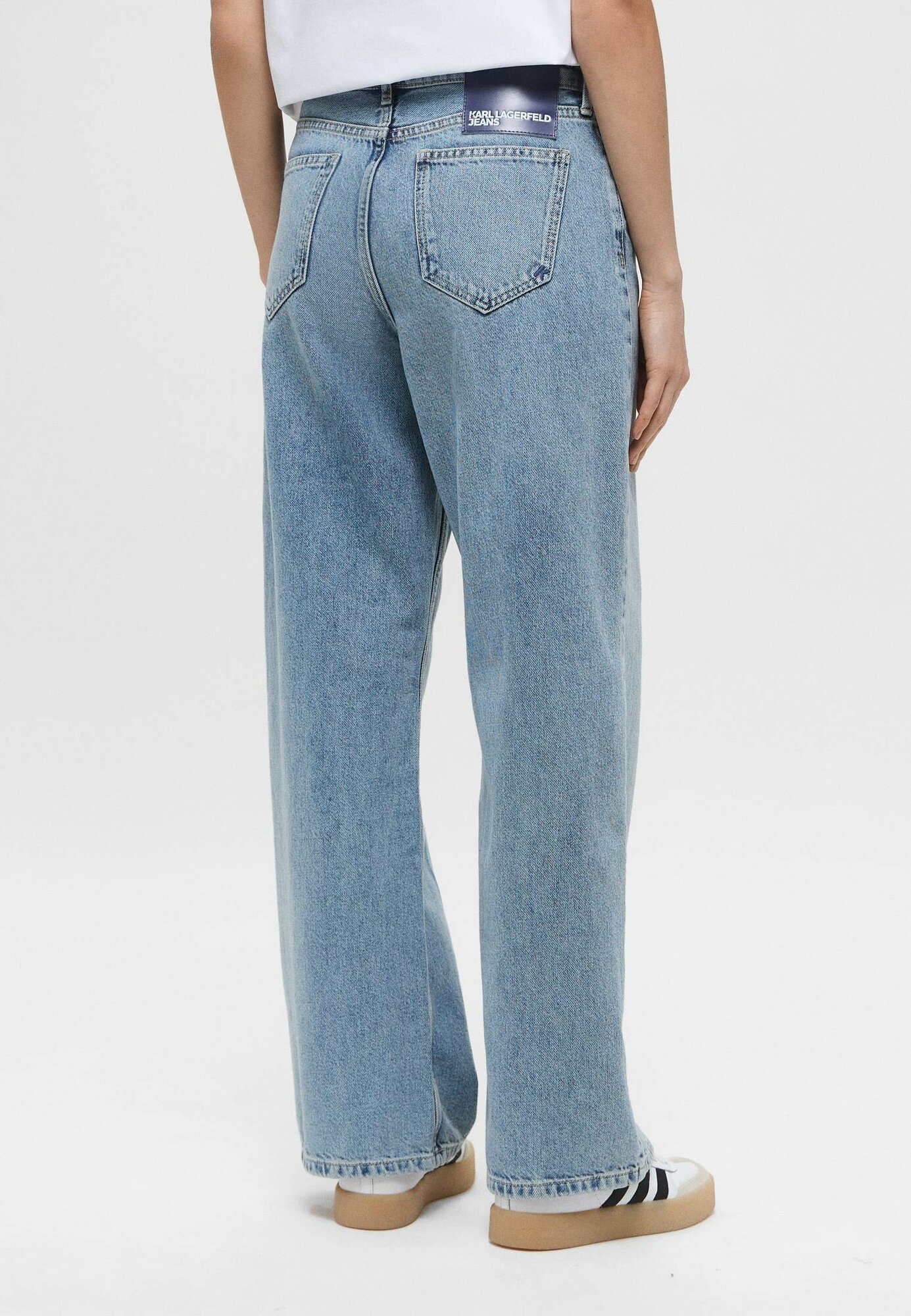 Джинсы KARL LAGERFELD JEANS, размер 25/30, голубой — фото 1
