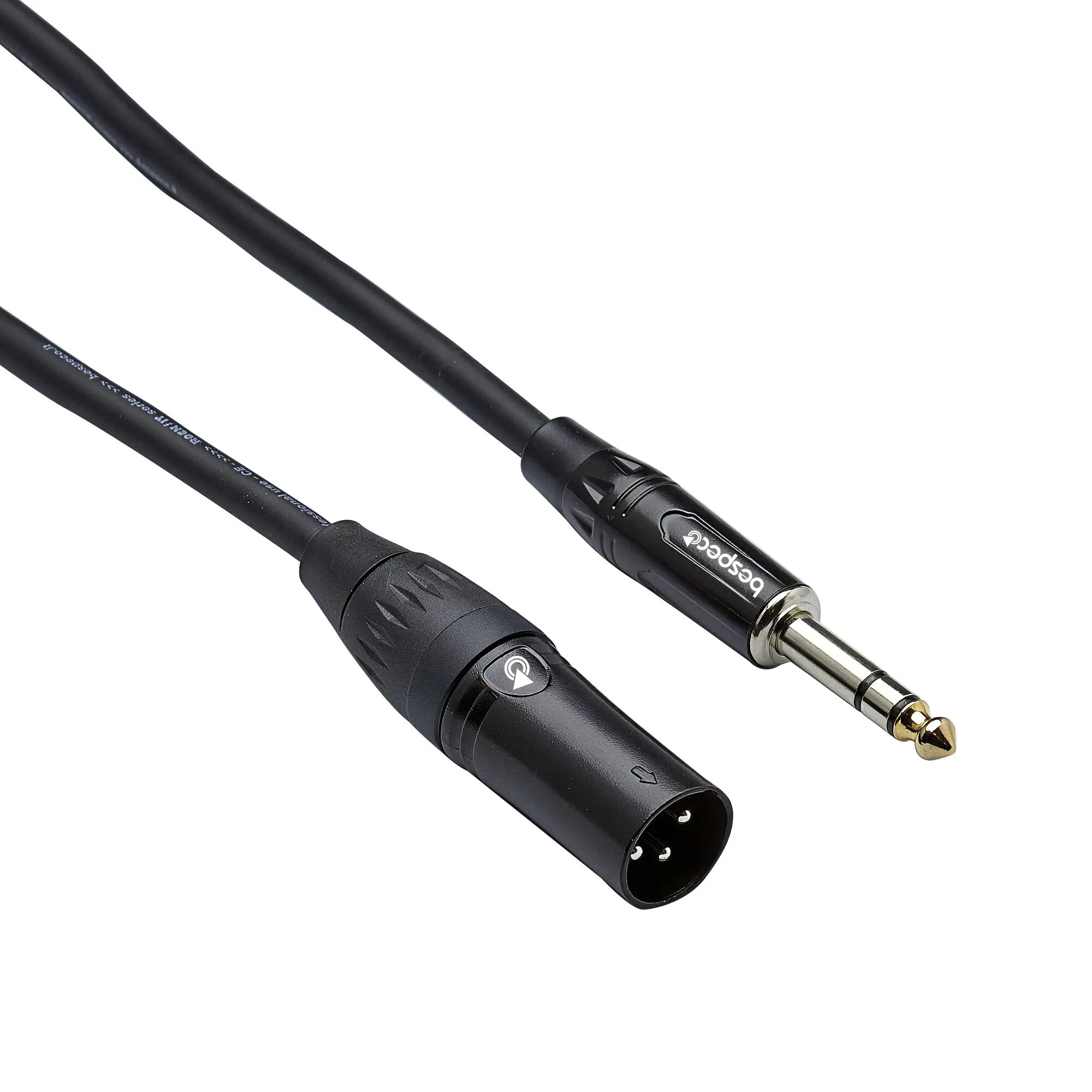 Микрофонный кабель Bespeco RKSX150 XLR (M) – Jack (M) 1.5 м
