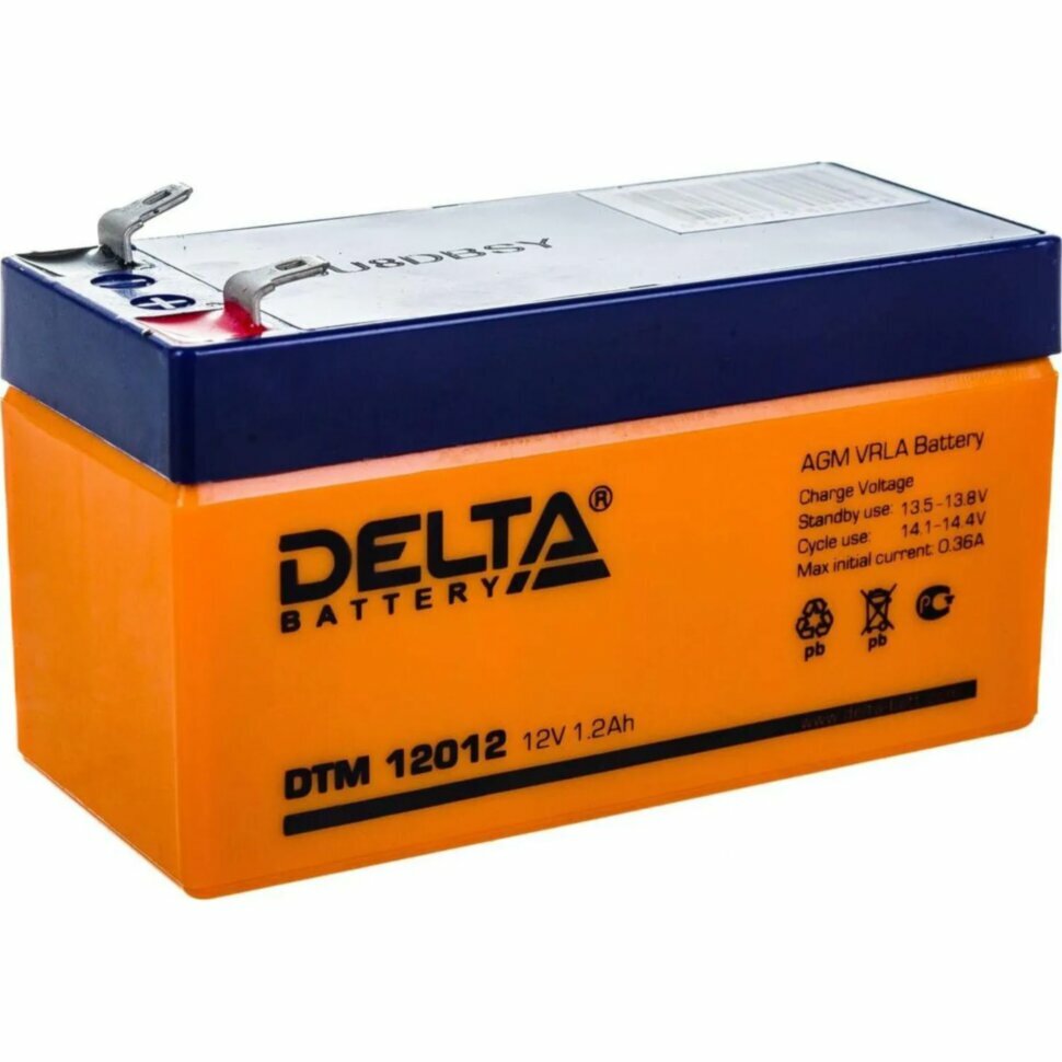 Батарея для ИБП Delta DTM 12012 (12V / 1.2Ah), 1799018