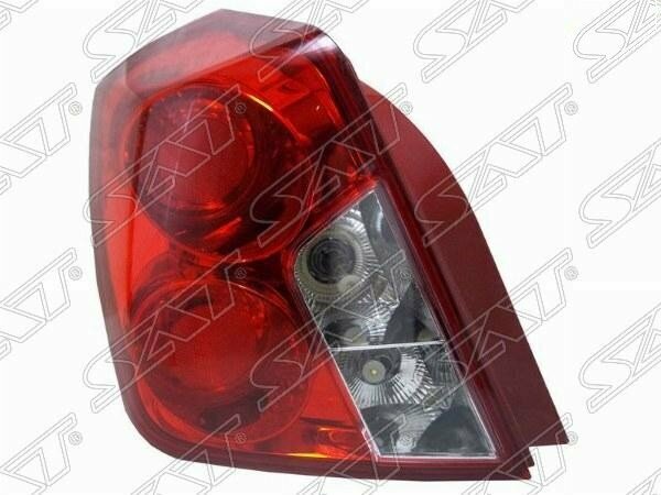 Фонарь задний SAT ST-222-1914L Chevrolet Lacetti 04-13 / Daewoo Lacetti 04-09 левый 4D SED