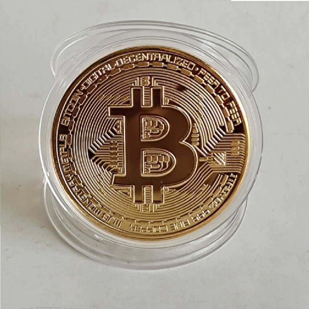 Сувенирная монета Биткоин Bitcoin