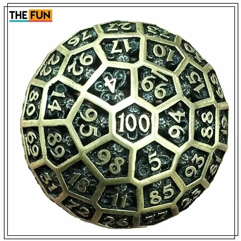DnD Metal Dice, кубики метал для DnD и настольных ролевых игр (дайсы ДнД)