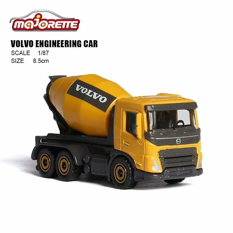 Машинка Majorette Volvo Fmx Mixer