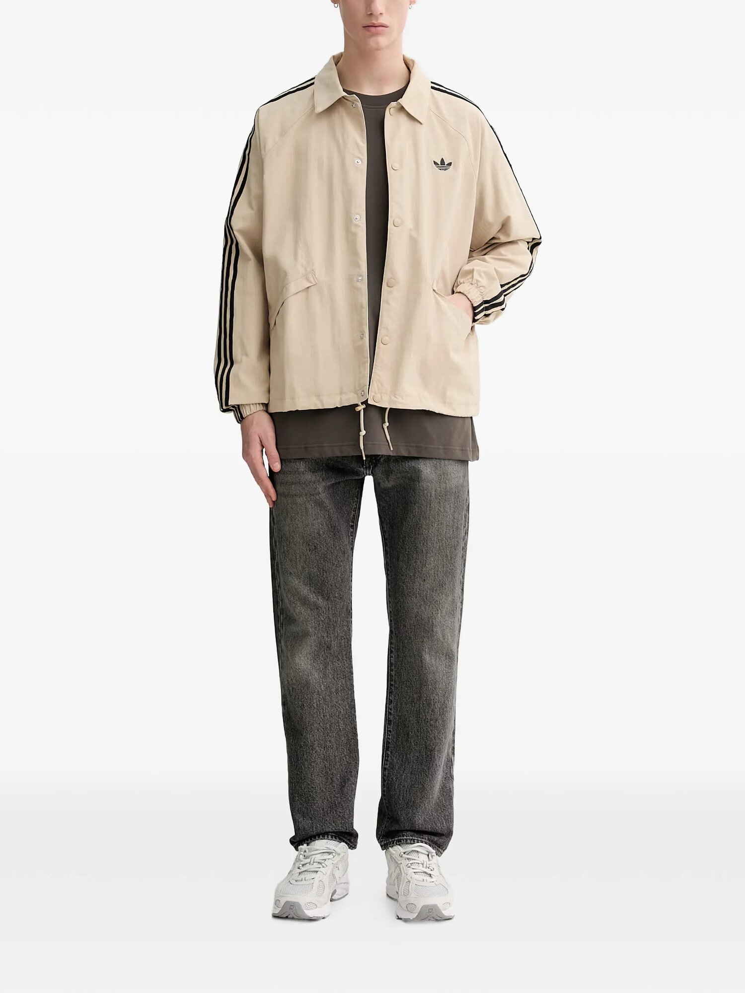 Куртка adidas 3-Stripes track jacket, размер 48 GER, разноцветный — фото 1