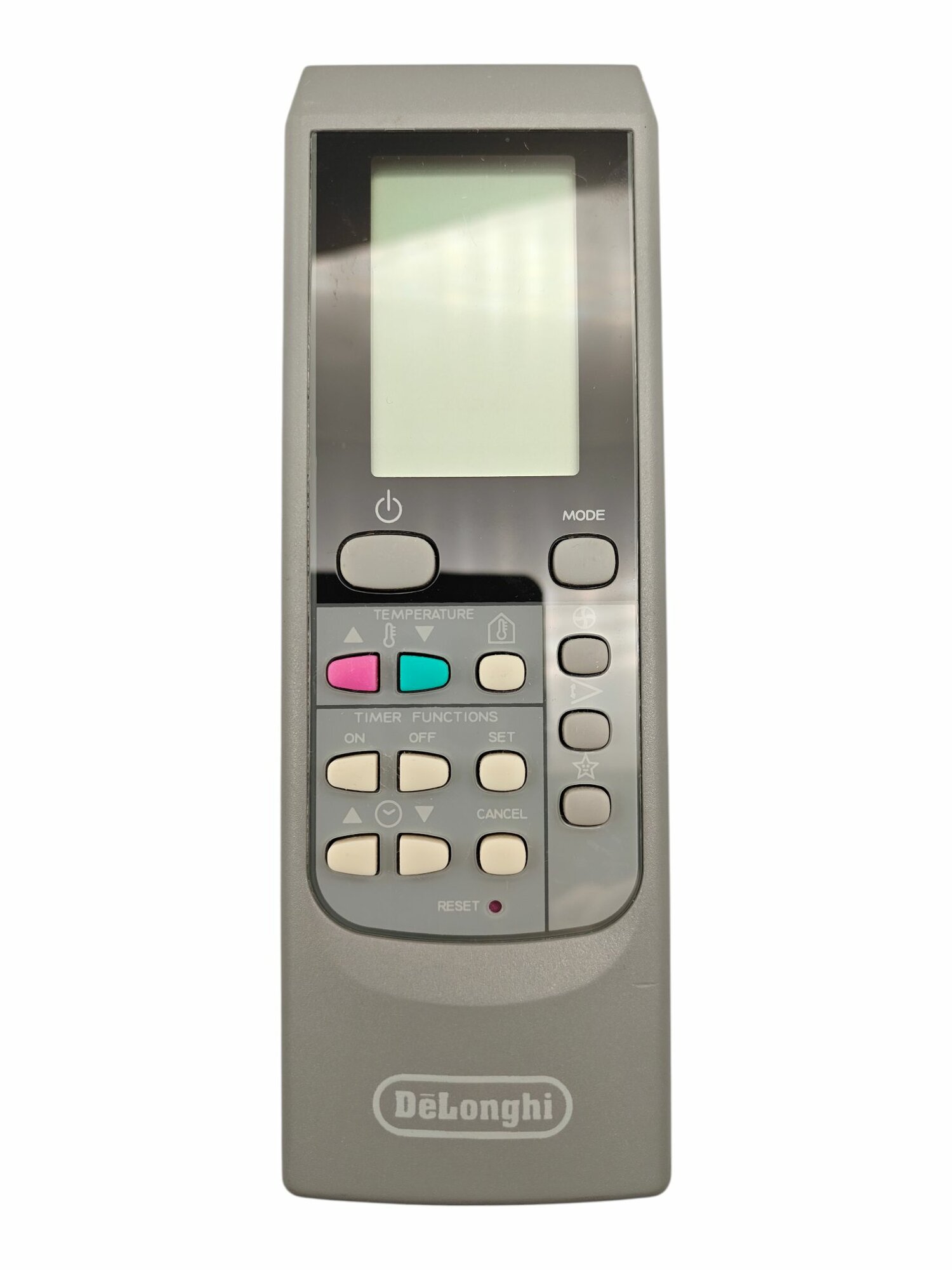 Пульт Delonghi №3 silver clima