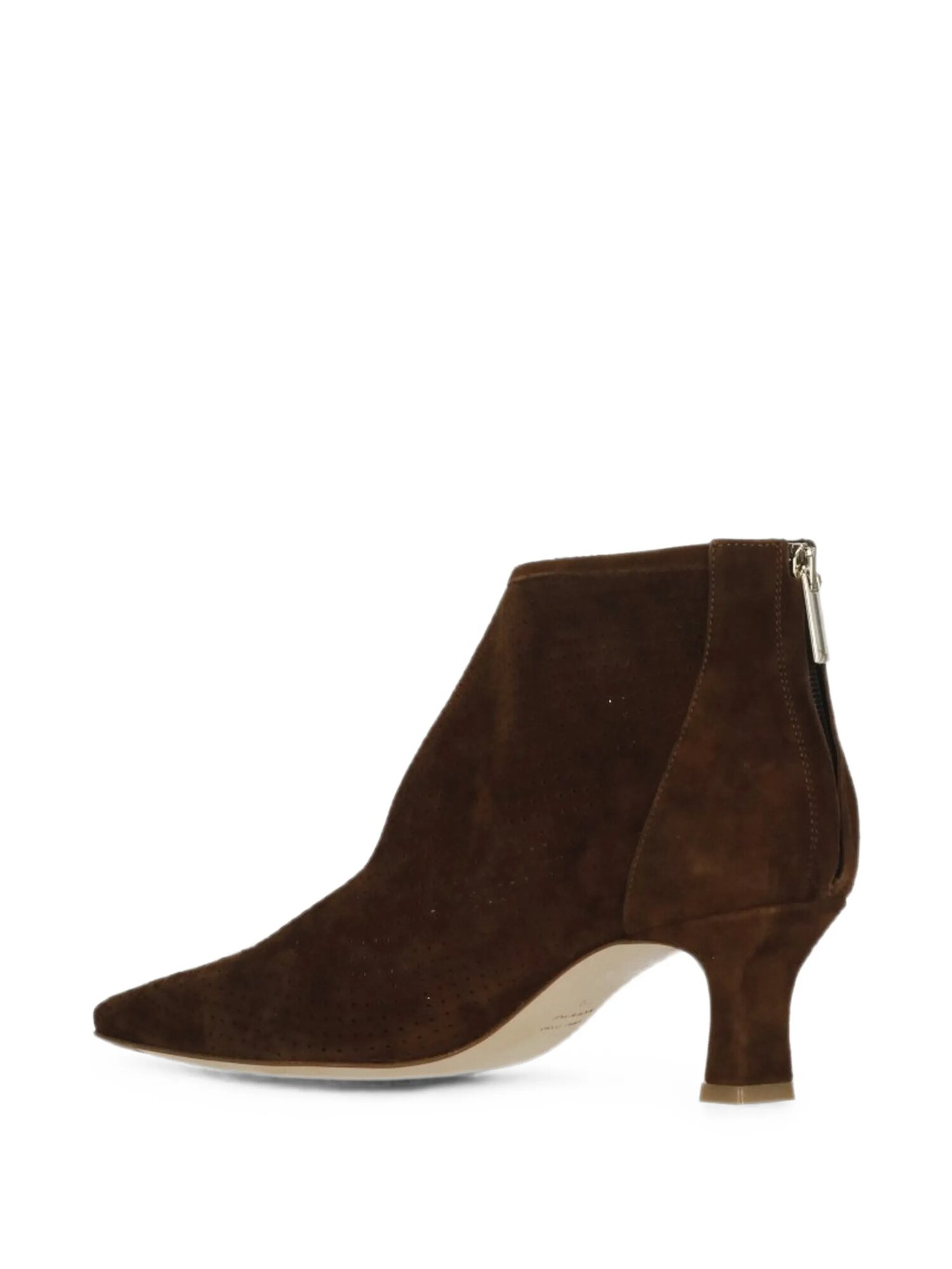 Ботинки The Seller Perforated-suede ankle boots, размер 39, коричневый — фото 1