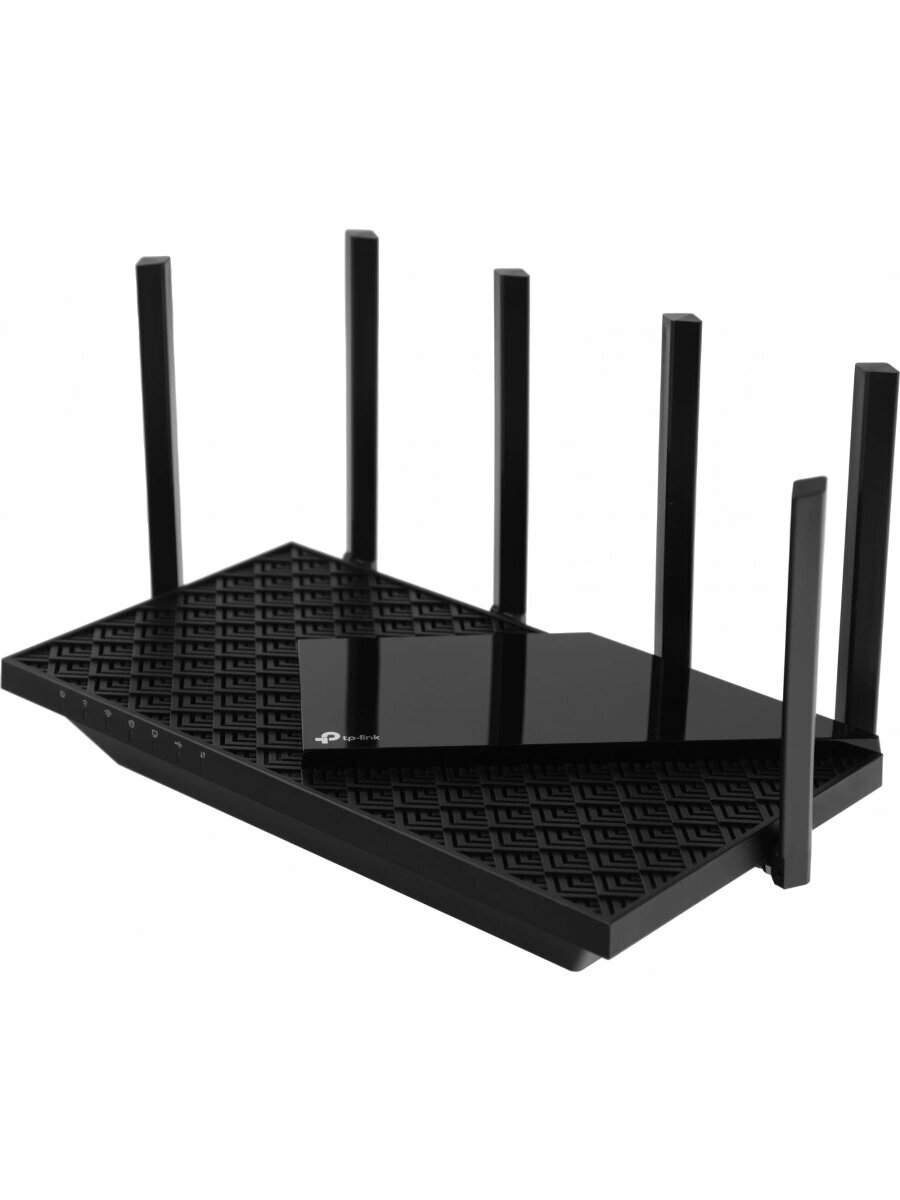 Wi-Fi роутер TP-LINK Archer AX72, Wi-Fi 6, AX5400, 2.4/5ГГц, 4 LAN, черный