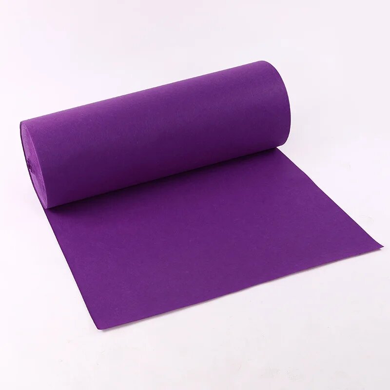 Нескользящий белый свадебный ковер Фиолетовый, 1.2m, purple, 9m