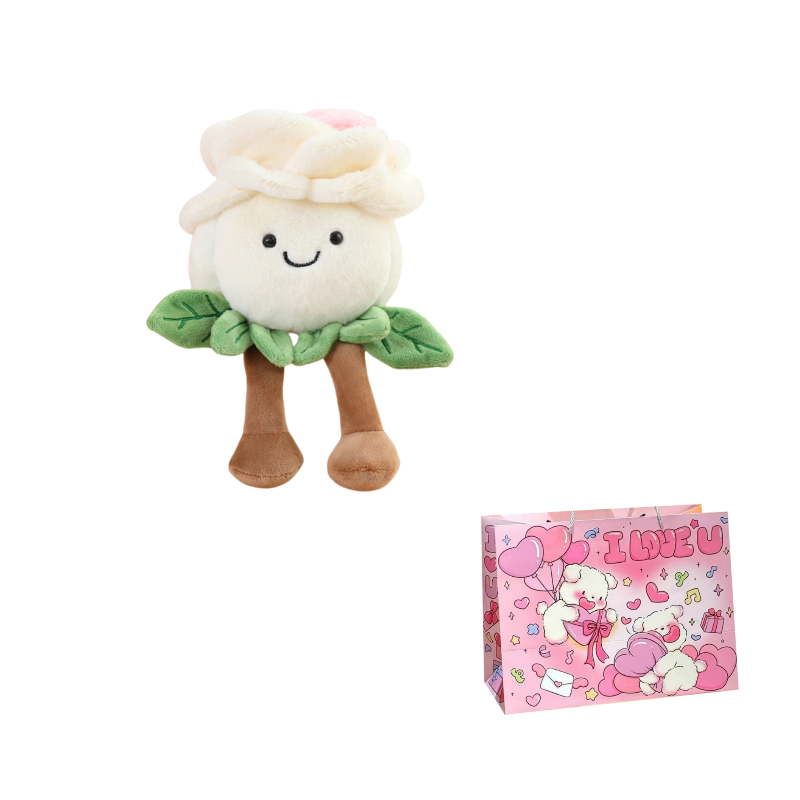 Плюшевая кукла унисекс BANLI Милые креативные ароматные куклы-розы, 22CM EU, White Rose