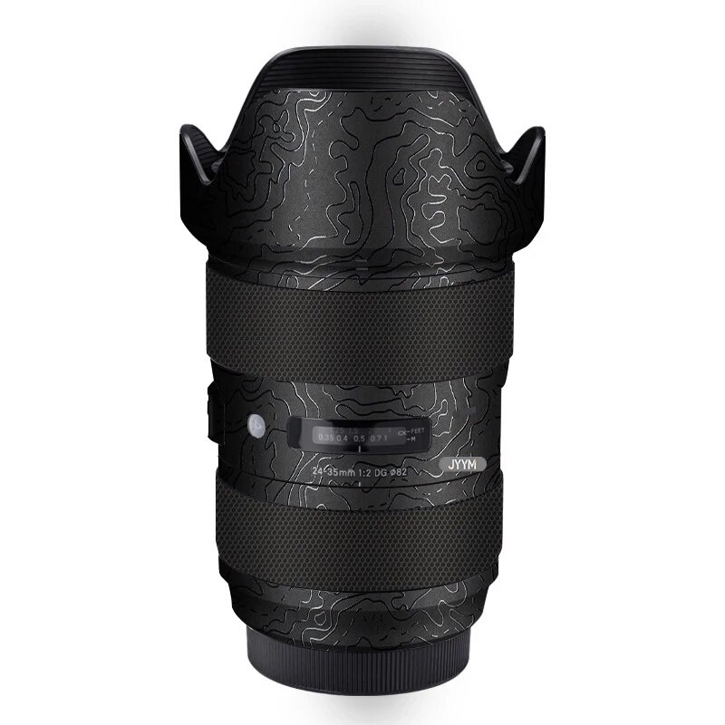 Набор наклеек для Sigma 24-35mm F2 DG HSM Art Черный, 24Contour Line Black