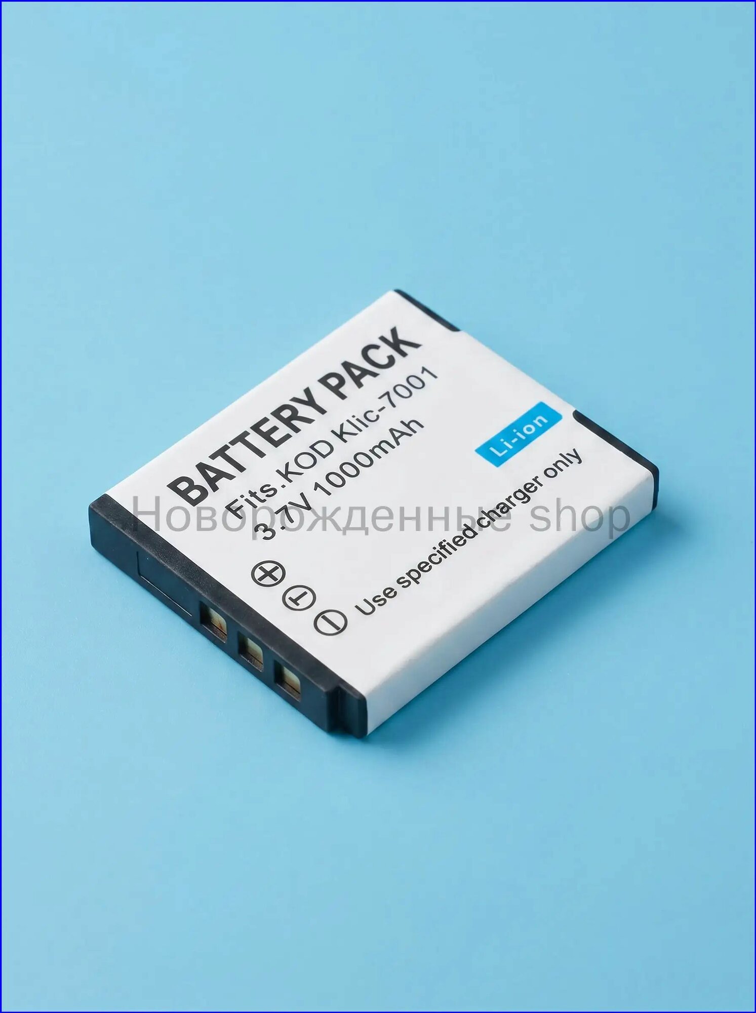 Литиевая батарея Klic-7001 для фотоаппарата Kodak, 3.7 В, 1000 мАч, 1 штука