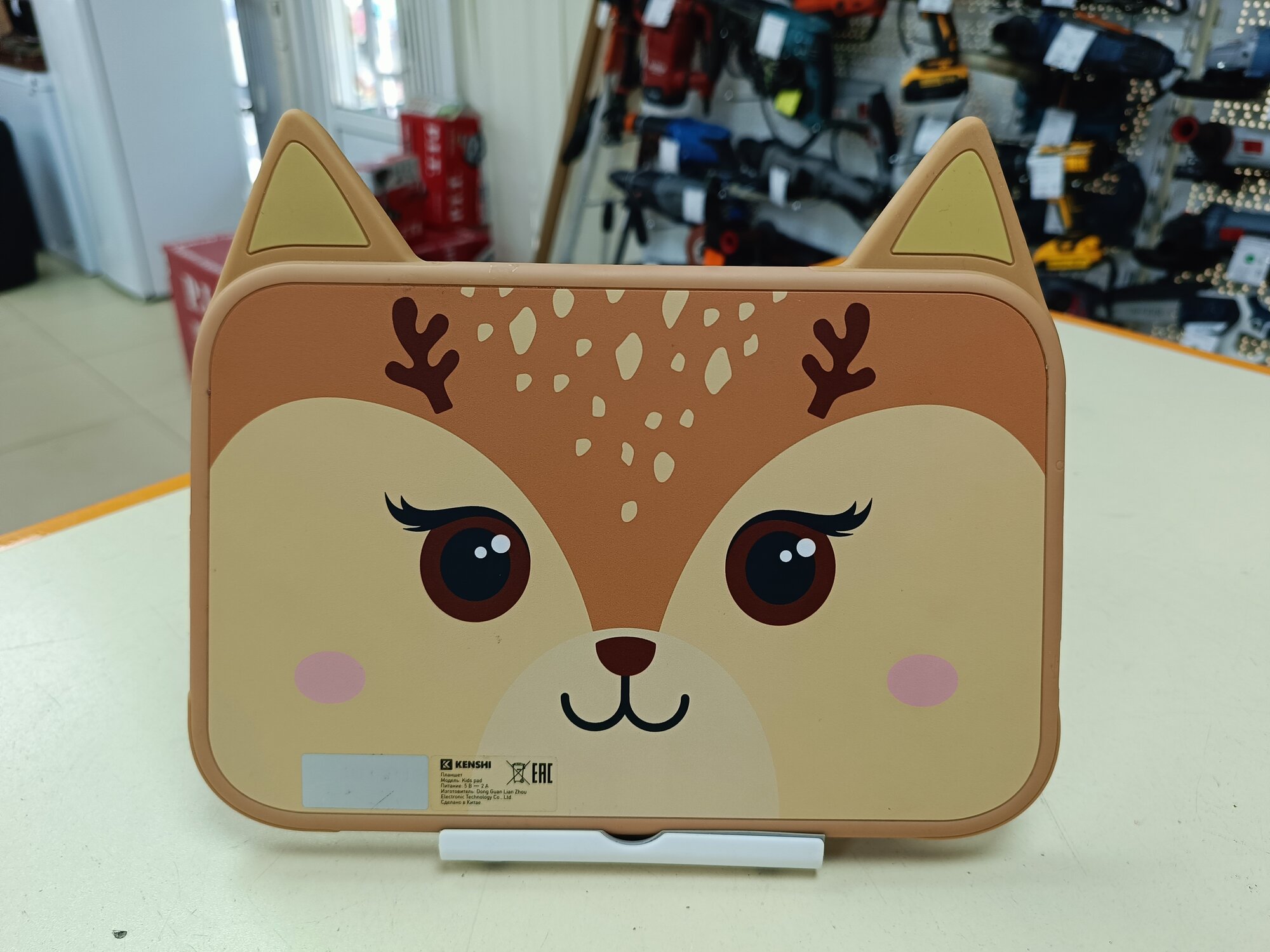 8" Планшет KENSHI Kids H44 LTE 4/64 ГБ, 5000 мА*ч, Android 14. x, бежевый