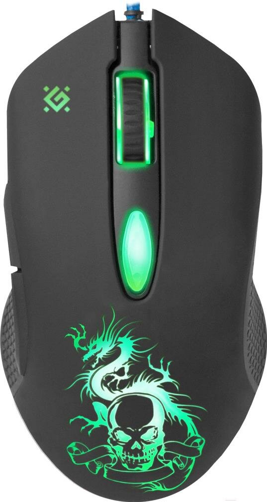 Мышь проводня Defender коврик 52090 Sky Dragon GM-090L