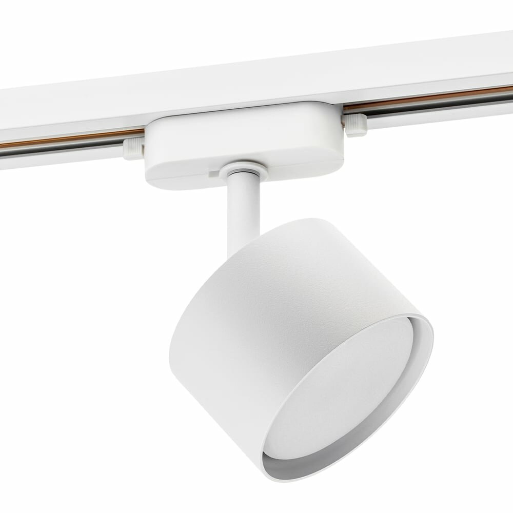 Трековый поворотный светильник RITTER Artline цилиндр 85x55mm GX53 230В алюминий 4м2 белый 59857 6