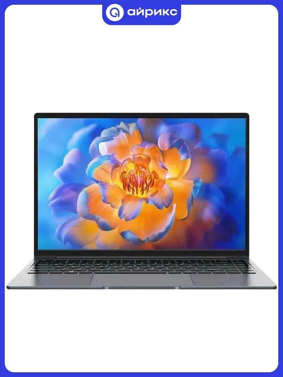 CHUWI CoreBook i3, без ПО Ноутбук 14.1", Intel Core i3-10100Y, RAM 8 ГБ, SSD 256 ГБ, Intel UHD Graphics, Windows Pro, (CWI575-308N2N1PDMYX), серый, Русская раскладка